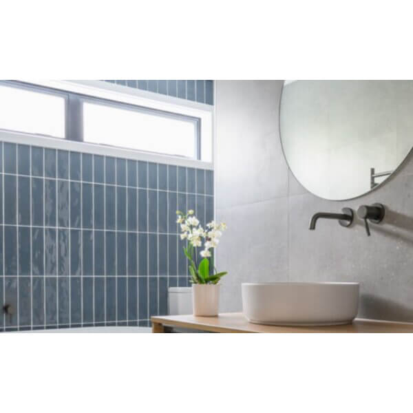 Boulevard Denim Gloss Tiles 76x306mm | Iconic Tiles Sydney