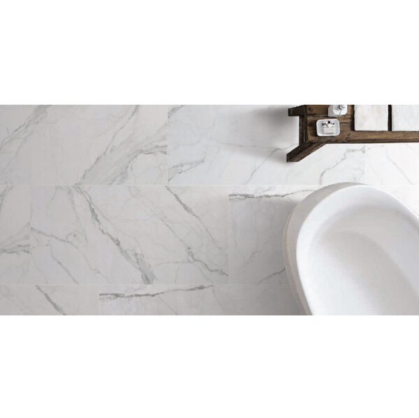 Statuario Plus 600x1200 Matt Tiles | Iconic Tiles Sydney